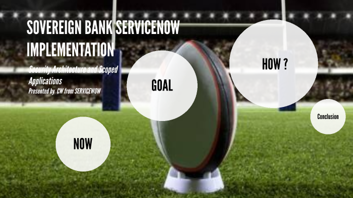 SOVEREIGN BANK SERVICENOW IMPLEMENTATION by Cédric WECKER on Prezi