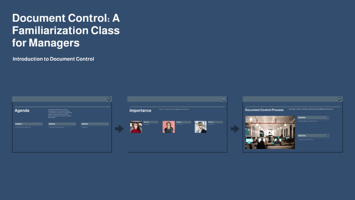Document Control: A Familiarization Class for Managers by Kabaso Mwenya ...
