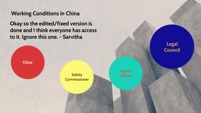 China working conditions by Alexis Burgos _ Student - AlstonRidge on Prezi