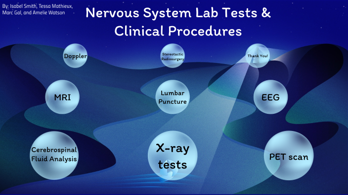 Nervous System lab test and Clinical Procedures by ISABEL SMITH on Prezi