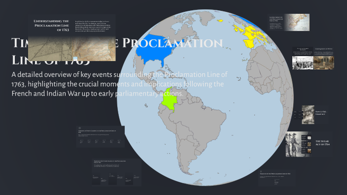 Timeline of the Proclamation Line of 1763 by B Stevenson on Prezi