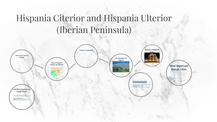 Hispania Citerior and Hispania Ulterior (Iberian Peninsula) by Michelle ...