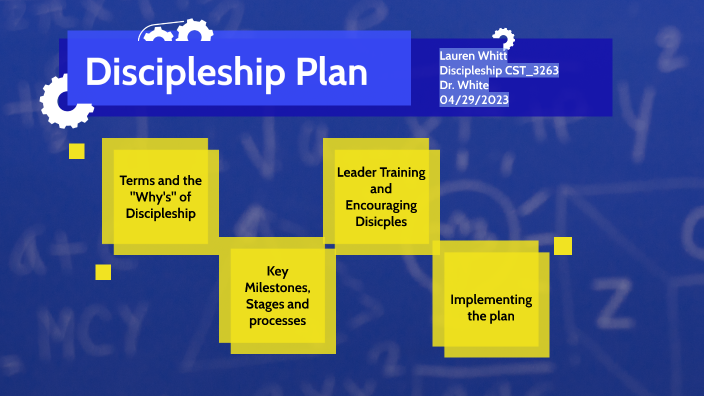 Discipleship Plan by Lauren Whitt on Prezi