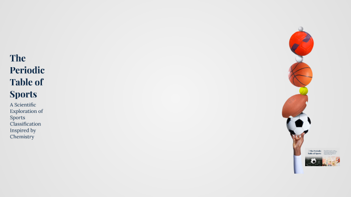 The Periodic Table of Sports by joseph torres on Prezi