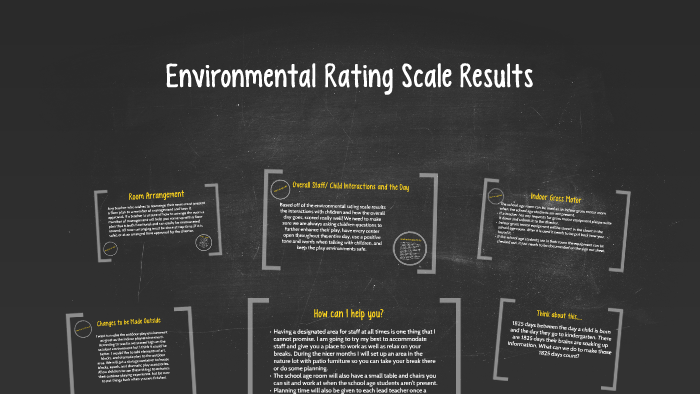 Environmental Rating Scale Results by Rebecca Waters on Prezi