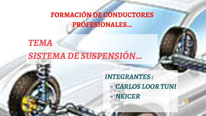 FORMACIÓN DE CONDUCTORES PROFESIONALES by Amelia Aguinda on Prezi