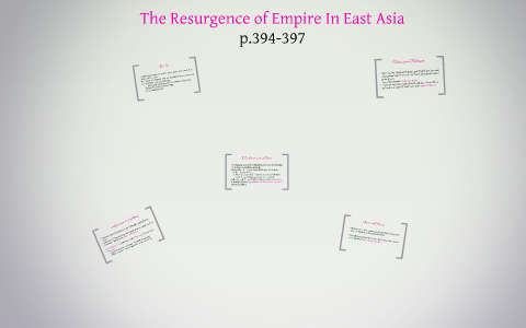 The Resurgence of Empire In East Asia by Amy Jun on Prezi