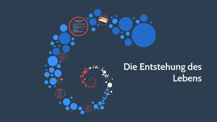 Die Entstehung des Lebens by Kai Lünne on Prezi