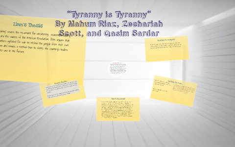"Tyranny is Tyranny" by Mahum Riaz on Prezi