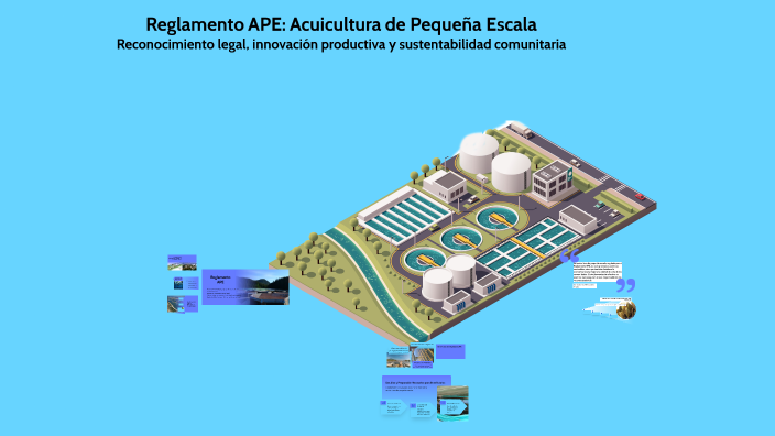 Reglamento APE: Acuicultura de Pequeña Escala, Su Importancia y ...