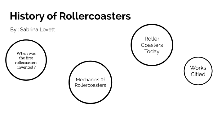 HISTORY OF ROLLER COASTERS by Sabrina Lovett on Prezi