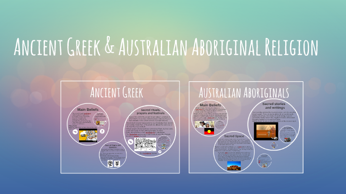 Ancient Greek Australian Aboriginal Religion by Yiana Boufeas on Prezi