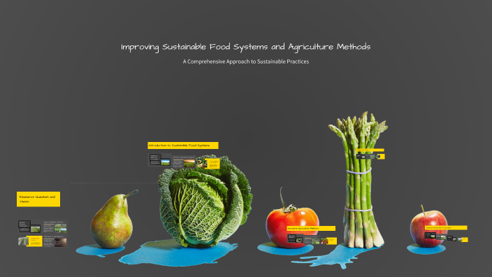 Improving Sustainable Food Systems and Agriculture Methods by Sayveon ...
