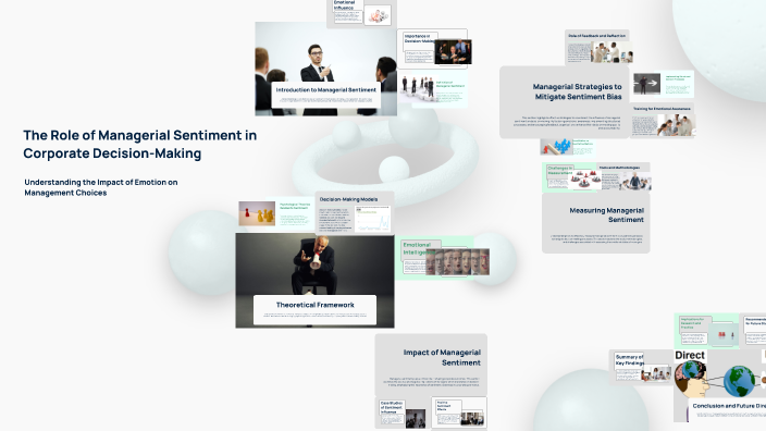The Role of Managerial Sentiment in Corporate Decision-Making by Mando ...