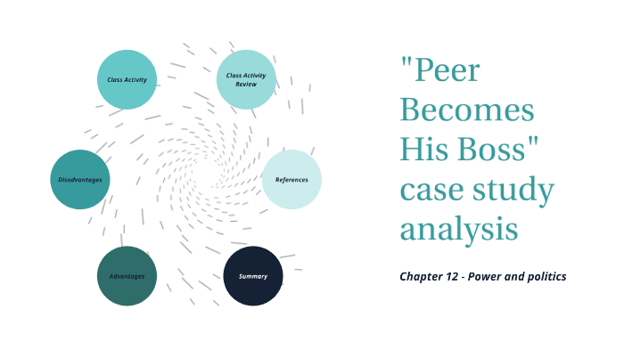 Peer Becomes His Boss by Daniella Tramosljanin on Prezi