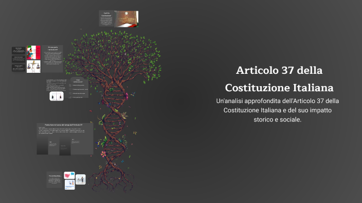 Articolo 37 della Costituzione Italiana by angela de riso on Prezi