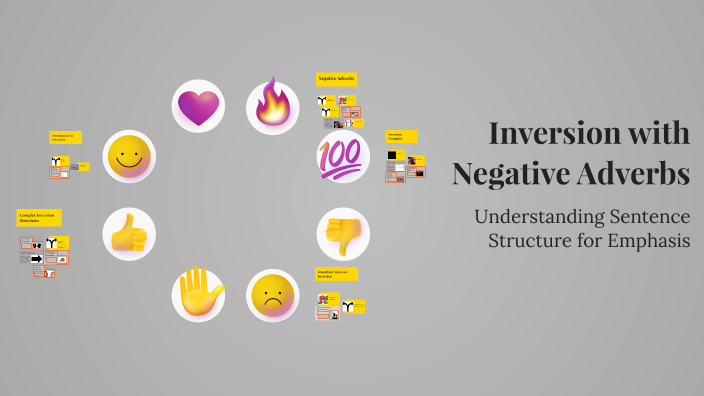 Inversion with Negative Adverbs by abraham flores on Prezi