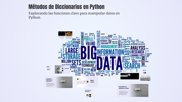 Métodos de Diccionarios en Python by Leydi Sandoval on Prezi