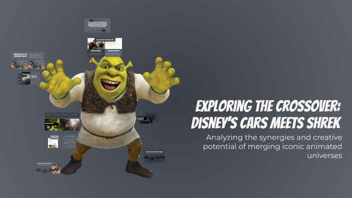 Exploring the Crossover: Disney's Cars Meets Shrek by Edwin Jimenez on ...
