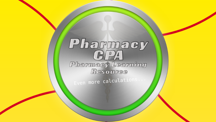 GPhC Calculation Questions by Voyager Medical on Prezi