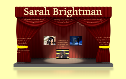 Sarah Brightman by Alexandra Beveridge on Prezi