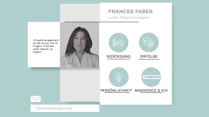 Bewerbung by Frances Faber on Prezi
