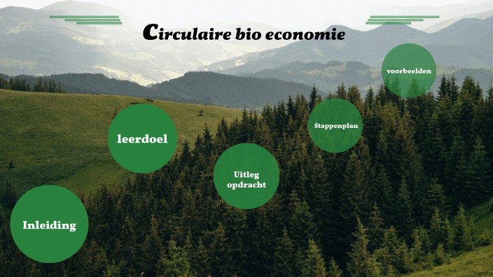 Opdracht circulaire bio economie by Rakeem Komsi on Prezi