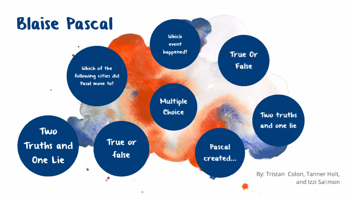 Blaise Pascal by Isabella Salmon on Prezi
