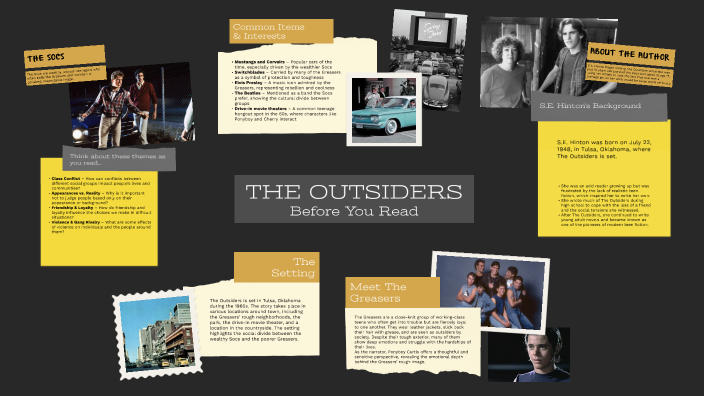 THE OUTSIDERS Before You Read by Olivia Copenhaver on Prezi