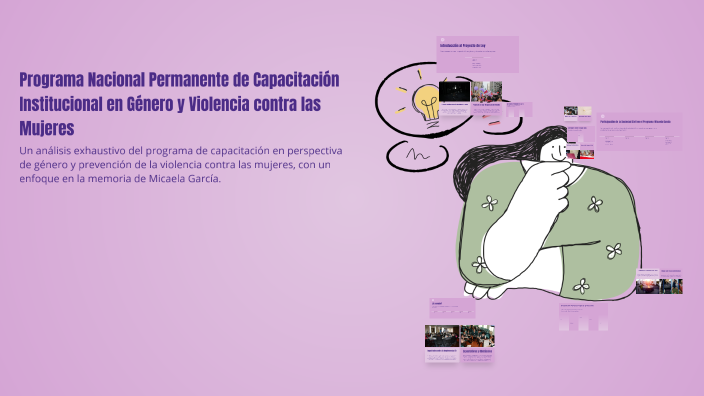 Programa Nacional Permanente de Capacitación Institucional en Género y ...