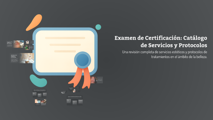 Examen de Certificación: Catálogo de Servicios y Protocolos by Erick ...