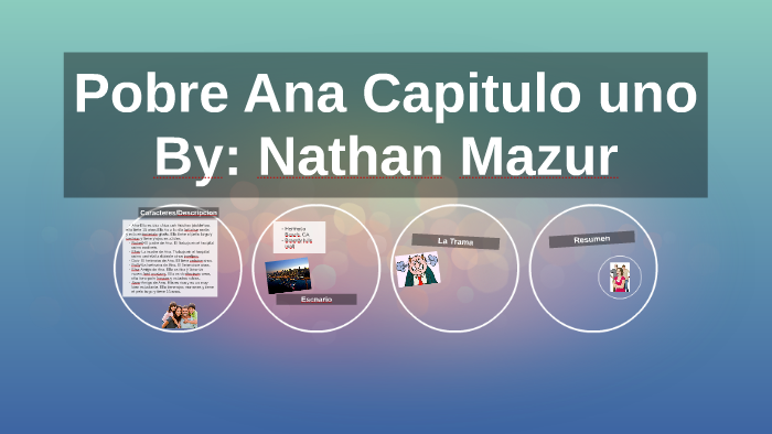 Pobre Ana Capitulo uno by Nathan Mazur on Prezi