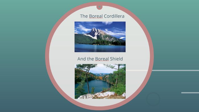 The Boreal cordillera and the Boreal shield by Joseph Kovatchev on Prezi
