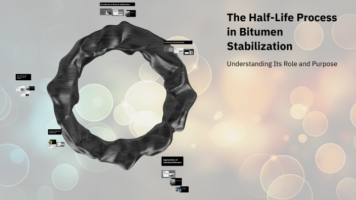 The Half-Life Process in Bitumen Stabilization by kareem wharwood on Prezi