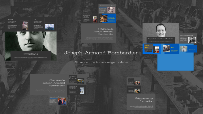 Joseph-Armand Bombardier by Miguel Antonio Lopez Rivera on Prezi