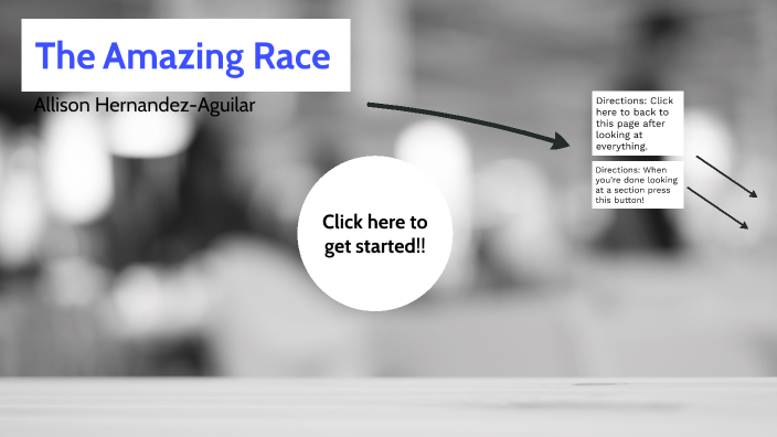 The Amazing Race- Allison Hernandez-Aguilar by Madi Berry on Prezi