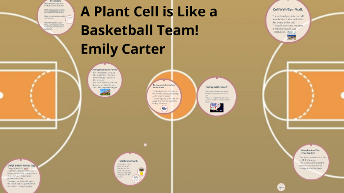 A Cell is Like a Basketball Team! by Emily Carter on Prezi