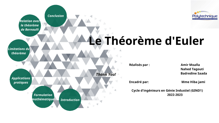 Le Théorème d'Euler by Amir Moalla on Prezi