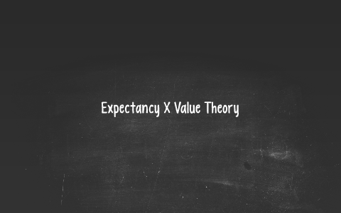 Expectancy X Value Theory by Abby Gooch on Prezi