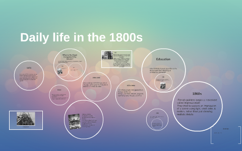 Daily life in the 1800s by on Prezi