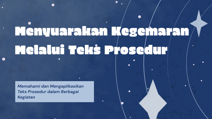 Menyuarakan Kegemaran Melalui Teks Prosedur by Arika Nita on Prezi