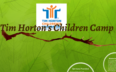 Tim Horton's Children Camp by Ian Armstrong on Prezi