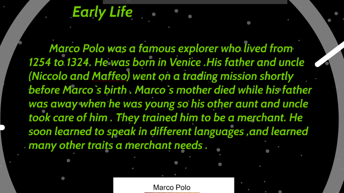 MARCO POLO by Joseph procopio