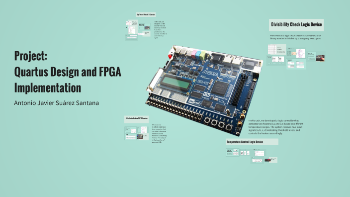 Introduction to Quartus Design and FPGA Implementation by Antonio ...