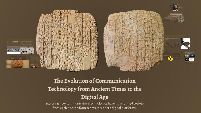 The Evolution of Communication Technology from Ancient Times to the ...