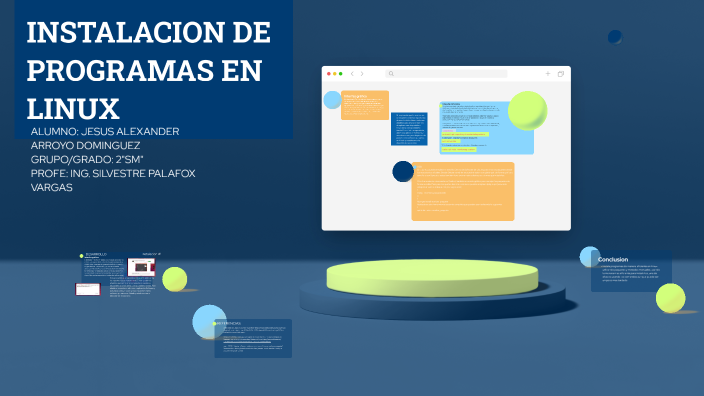 Installing Programs on Linux by jesus alexander arroyo dominguez on Prezi