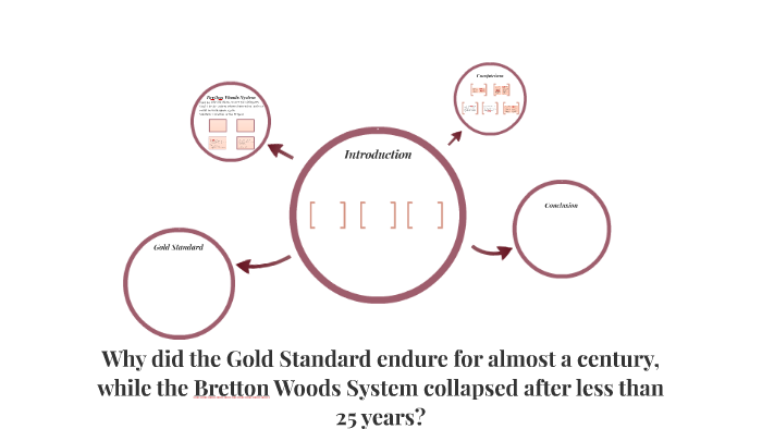 Why did the Gold Standard endure for almost a century, while by Paula ...