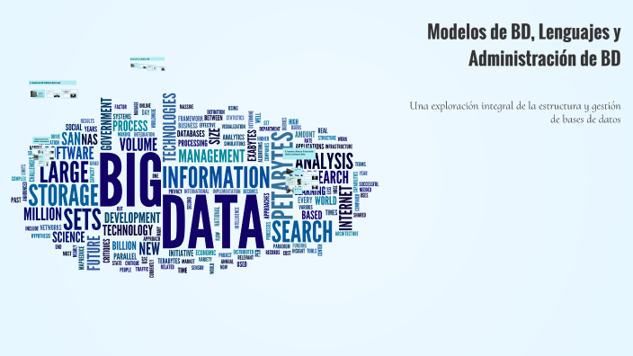 Modelos de BD, Lenguajes y Administración de BD by fernando cruz lopez on Prezi