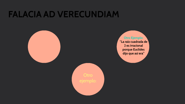 FALACIA AD VERECUNDIAM by Jairo Lugo on Prezi