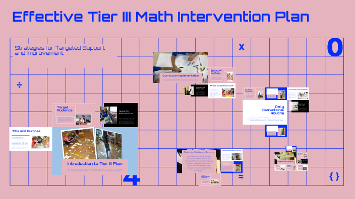 Effective Tier III Math Intervention Plan by Tashunda Jones on Prezi